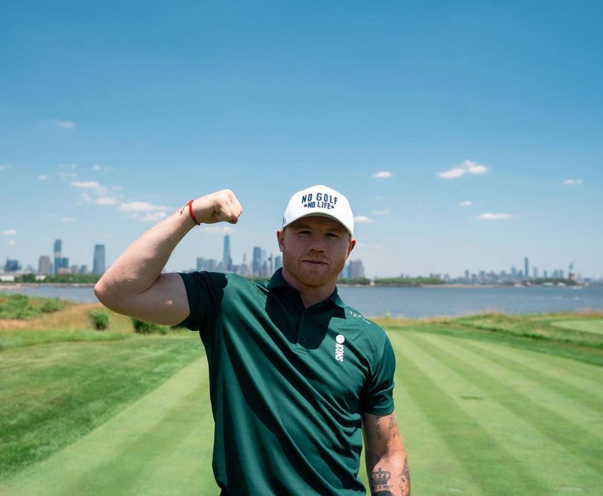 Canelo Álvarez admite que el golf lo ha ayudado en el boxeo