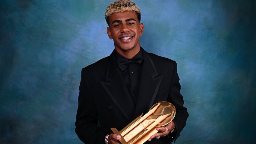 Balón de Oro 2025: Lamine Yamal gana el Trofeo Kopa 2025 como mejor ...