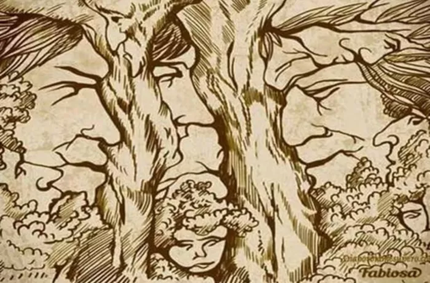 Acertijo visual: ¿Puedes identificar los rostros ocultos en la imagen?