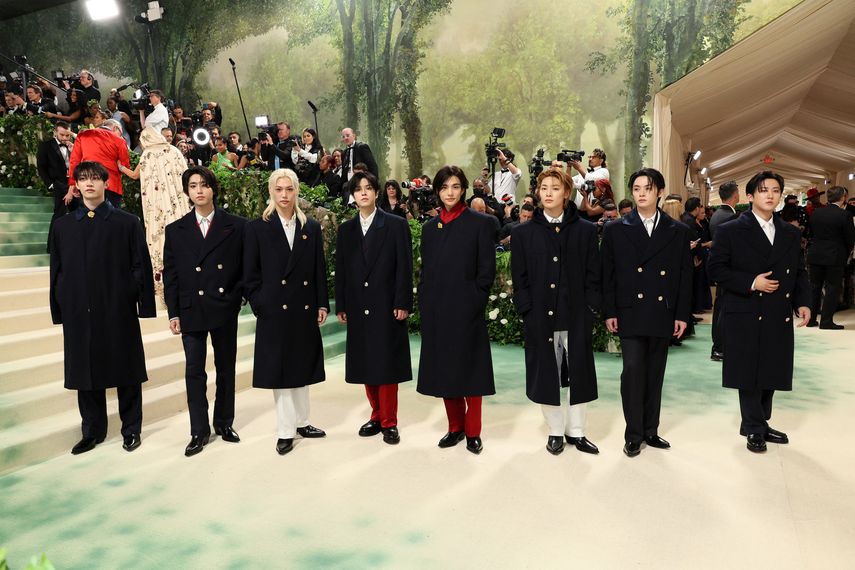Stray Kids y Jennie acaparan las miradas de la Met Gala 2024