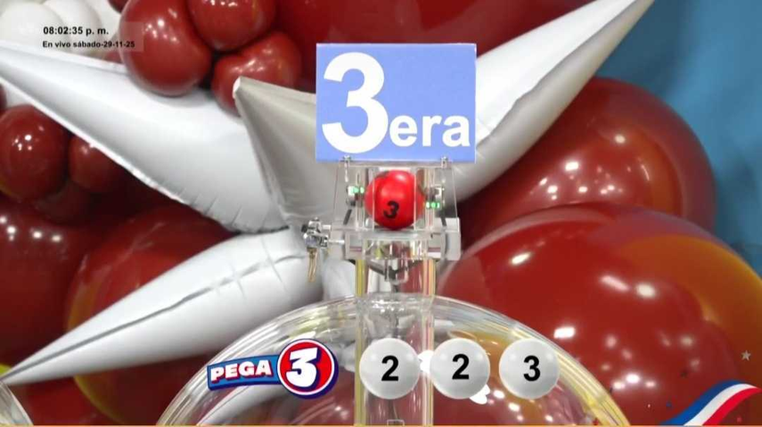 ¿Ganaste? Resultados del sorteo de la Lotto y Pega 3 del 29 de noviembre de 2025