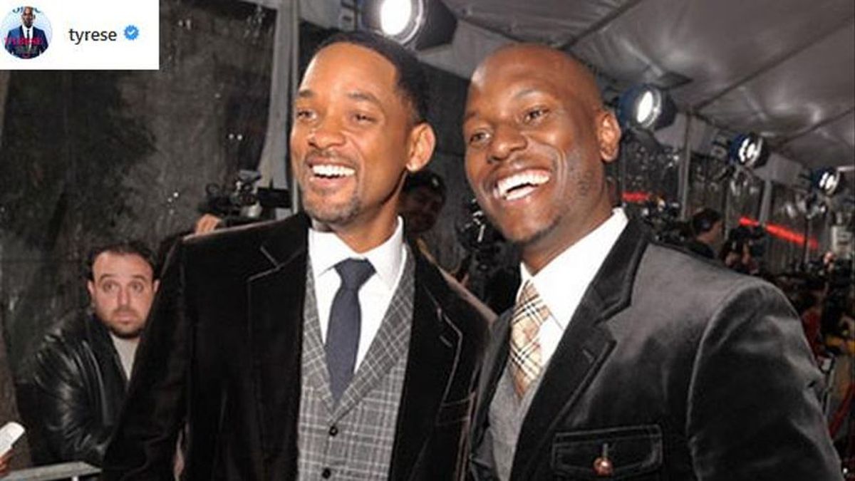 Tyrese Gibson recibe 5 millones de dólares de Will Smith