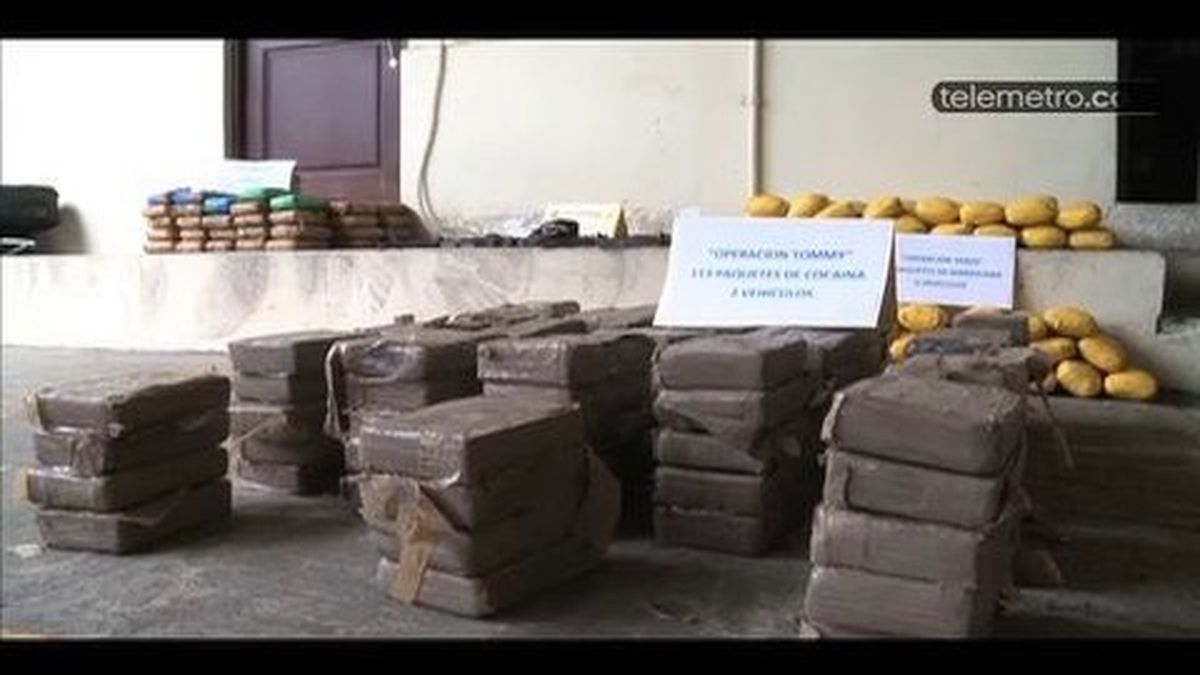 Decomisan droga y armas de grueso calibre