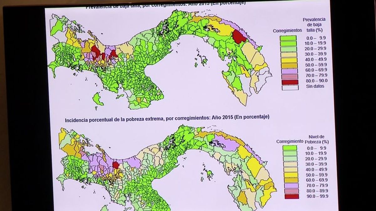 Presentan Mapa de Pobreza en Panamá, índice se redujo