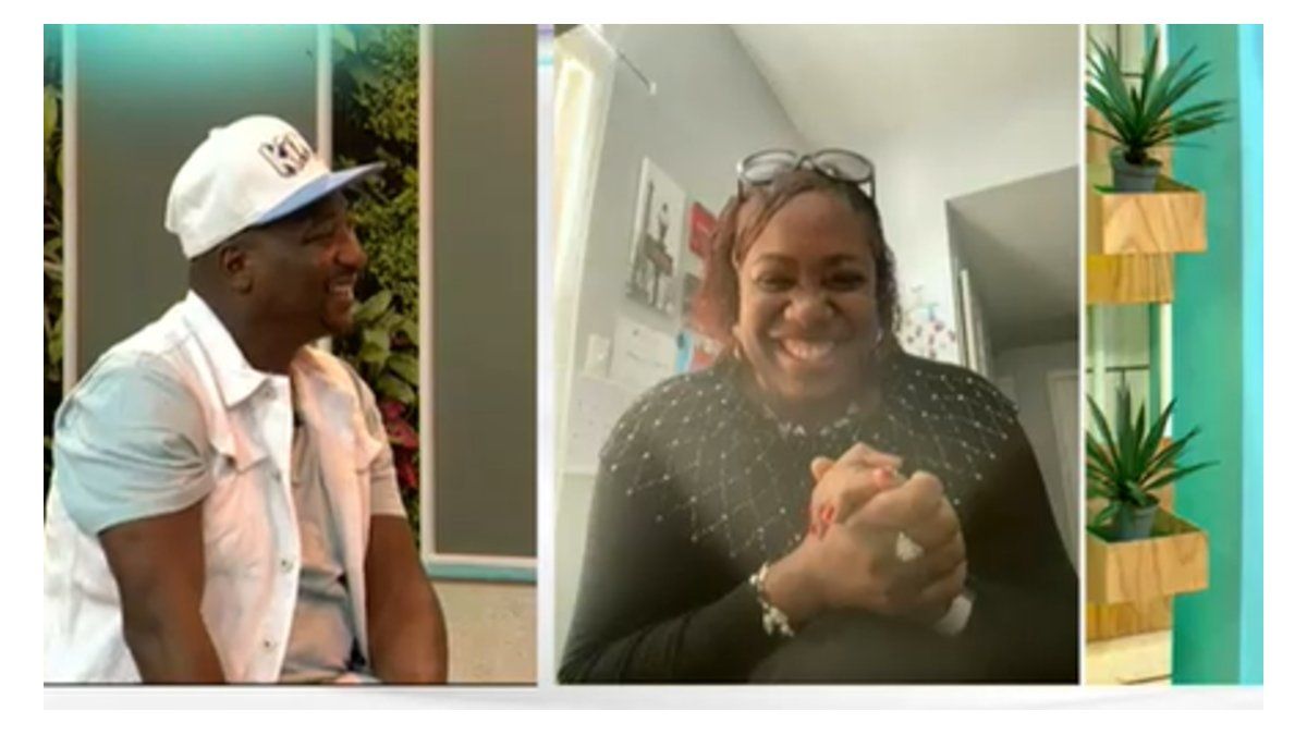 Gringo Man le pide matrimonio a su novia en Tu Mañana