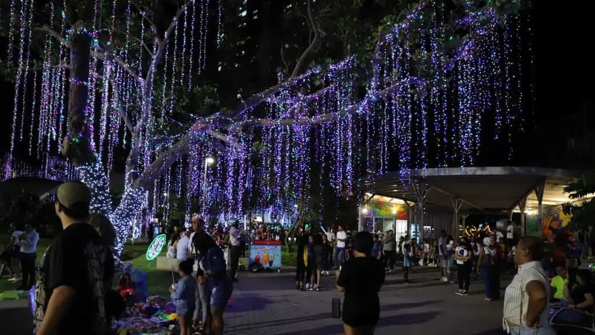 Estos son los parques iluminados que podrás visitar este 25 de diciembre