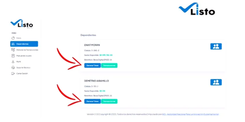 ¿Cómo acceder a la plataforma Listo Wallet para cobrar la beca PASE-U?