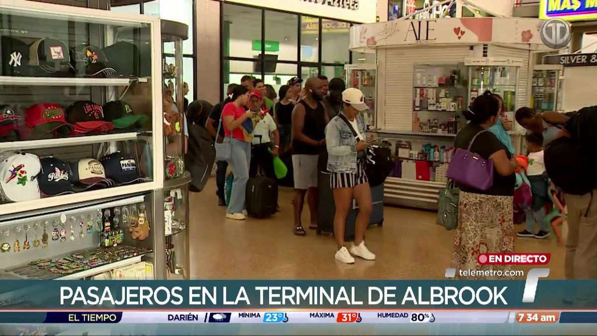 Terminal de Albrook registra gran movimiento de pasajeros este Jueves Santo