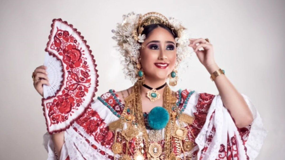 Presentan a la nueva reina del Festival Nacional de la Pollera 2025
