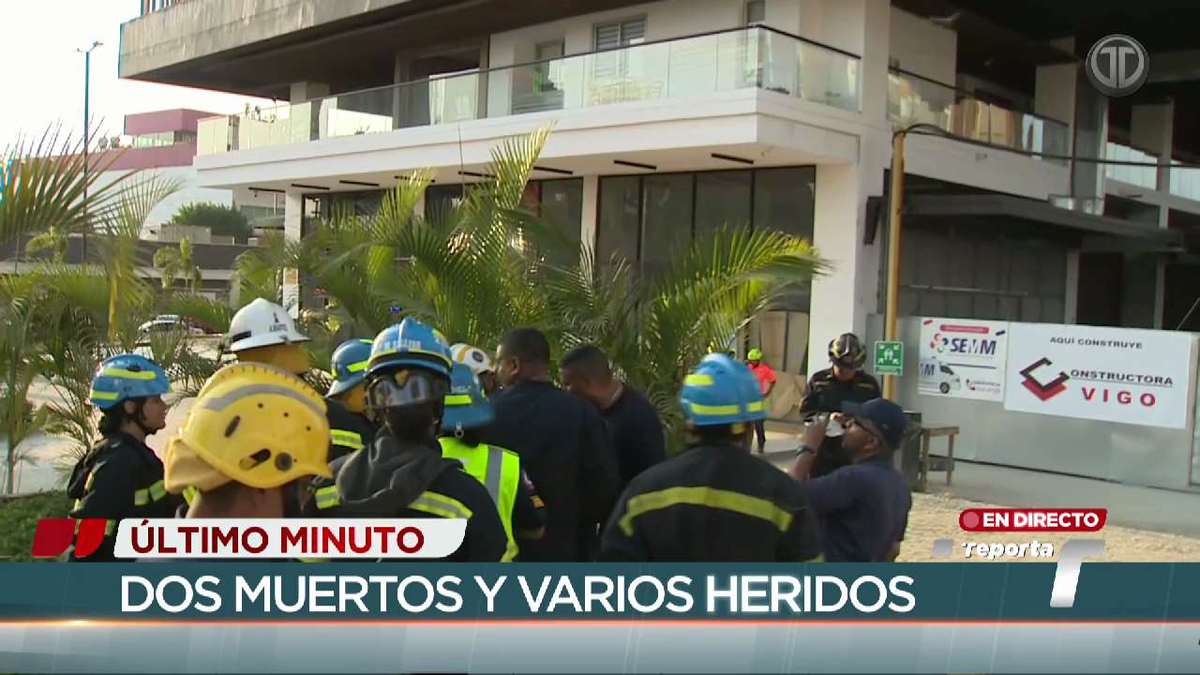 Accidente causa la muerte de trabajadores en un edificio en la vía ...