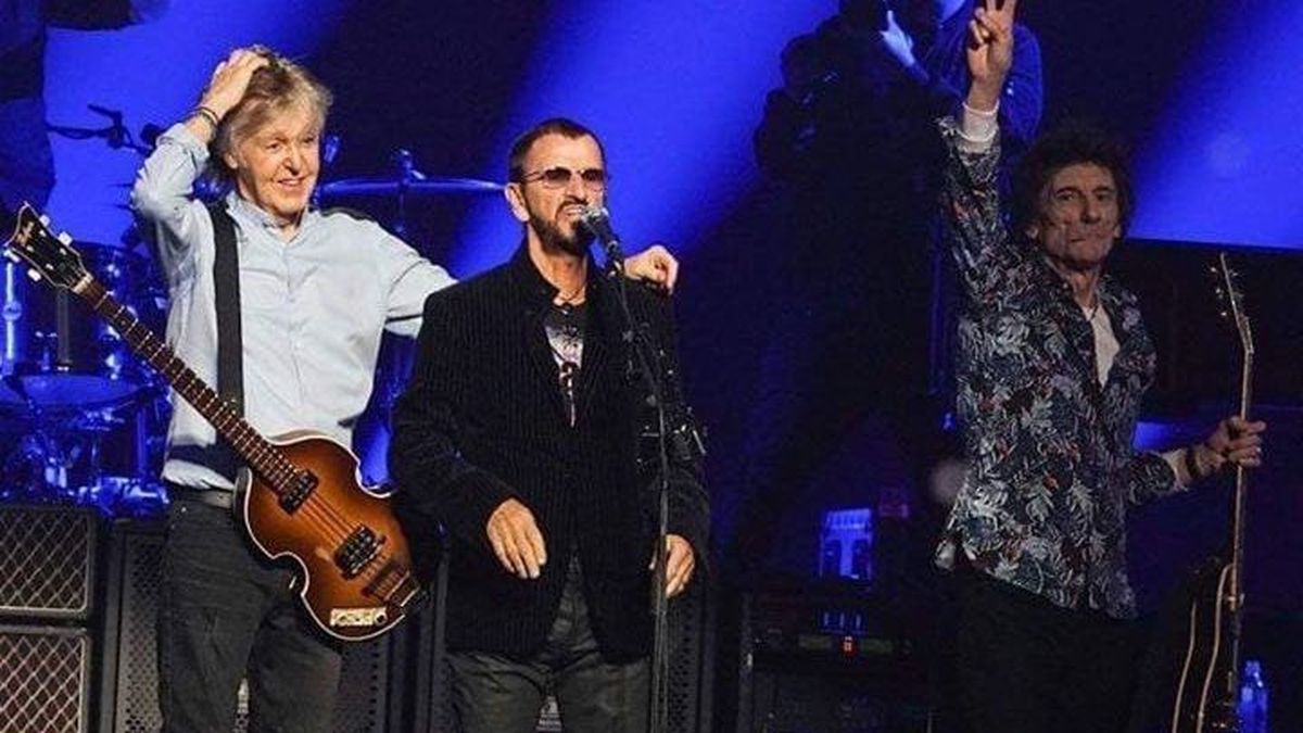 Ringo Starr aparece por sorpresa en un concierto de Paul McCartney