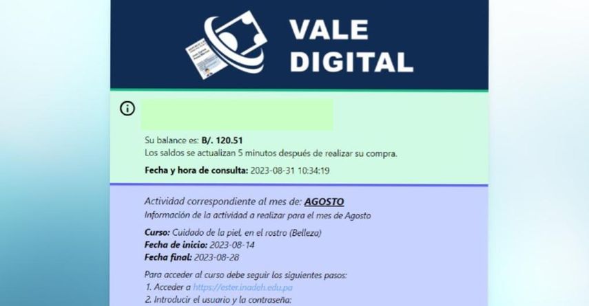 Vale Digital: Listo Wallet y Panamá Solidario ya funcionan para verificar el pago