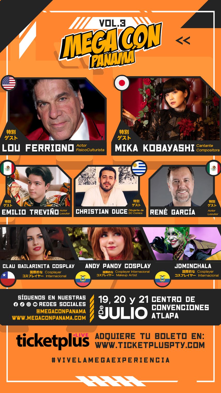 MegaCon Panamá 2024: En pocos días llega la fiesta de los Geeks