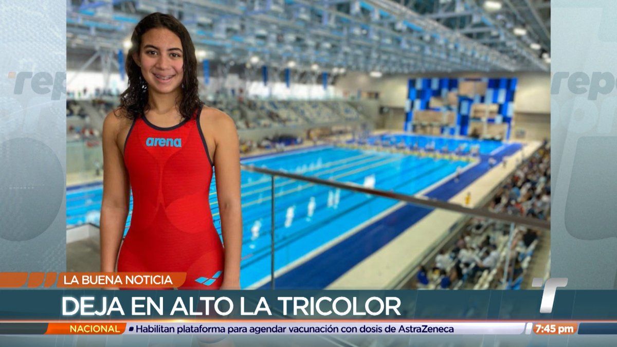 Nadadora Emily Santos deja en alto a Panamá