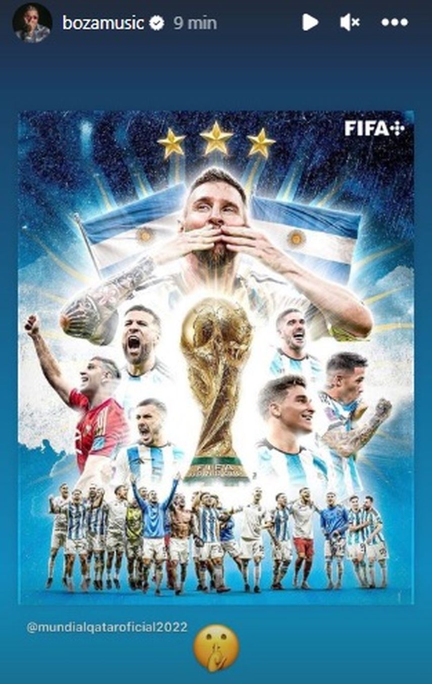 Qatar 2022: Famosos celebran triunfo de Argentina en el Mundial