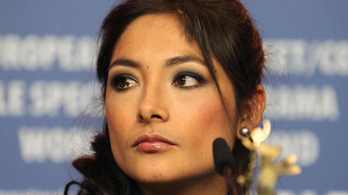 La actriz peruana Magaly Solier rueda en el sur de Marruecos